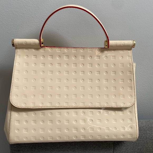 Arcadia | Bags | Arcadia Patent Leather Italian Satchel Bag | Poshmark